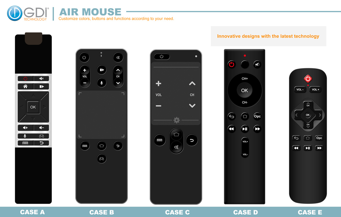 Remote Controls Catalog - GDI Technology, Inc.